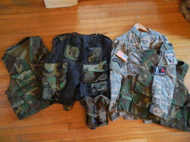 ERDL Nylon custom Ranger vests . - CAMOUFLAGE UNIFORMS - U.S. Militaria ...