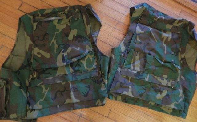 ERDL Nylon custom Ranger vests . - CAMOUFLAGE UNIFORMS - U.S. Militaria ...