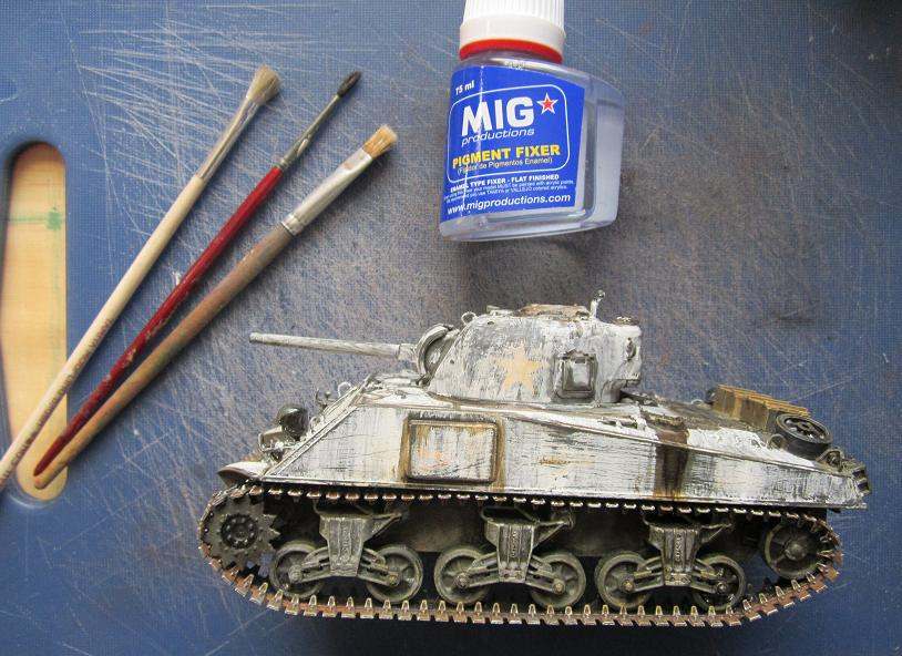 Creating Mud Effects with Pigments - MODELING - U.S. Militaria Forum