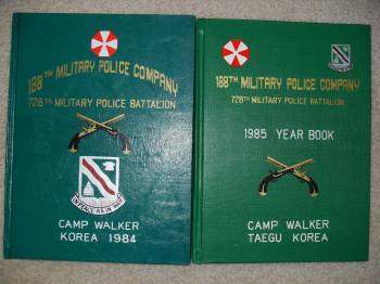 188th MP Co 1984 and 1985 Korea yearbooks - EPHEMERA, PHOTOGRAPHS ...