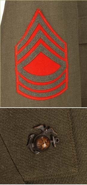 The restored USMC uniform of a two-time world record holder - UNIFORMS ...