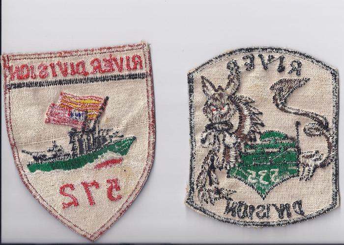 Two river patrol patches - NAVY, COAST GUARD AND OTHER SEA SERVICES ...