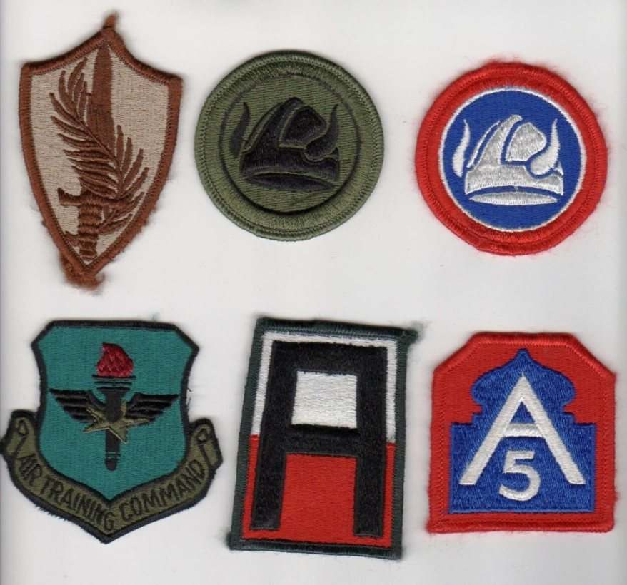 A Dozen SSI - ARMY AND USAAF - U.S. Militaria Forum