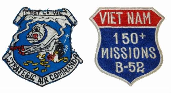 SAC B-52 Gunner Patches - AIR FORCE (USAAF IS WITH ARMY) - U.S ...