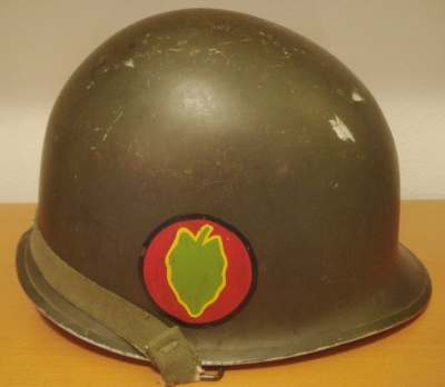 24th division helmet - M-1; M-1C & M-2 HELMETS - U.S. Militaria Forum