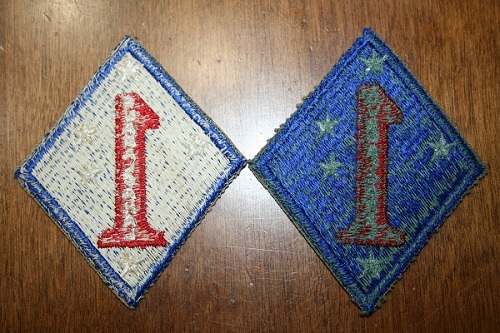 1st marine division patches one greenback - MARINES - U.S. Militaria Forum