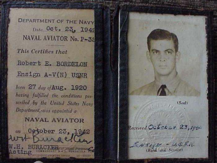 WWI-WWII US NAVAL AVIATOR ID BOOKS and CERTIFICATES - 1917-1944 - WING ...