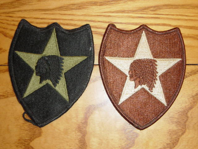 My 2nd ID patches - ARMY AND USAAF - U.S. Militaria Forum