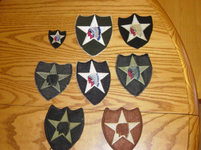 My 2nd ID patches - ARMY AND USAAF - U.S. Militaria Forum