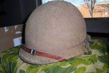 Burlap helmet cover - REENACTING GROUPS & REPRO GEAR - U.S. Militaria Forum