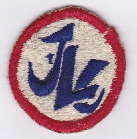 Japanese Logistical Command Theater Made Patch - ARMY AND USAAF - U.S ...