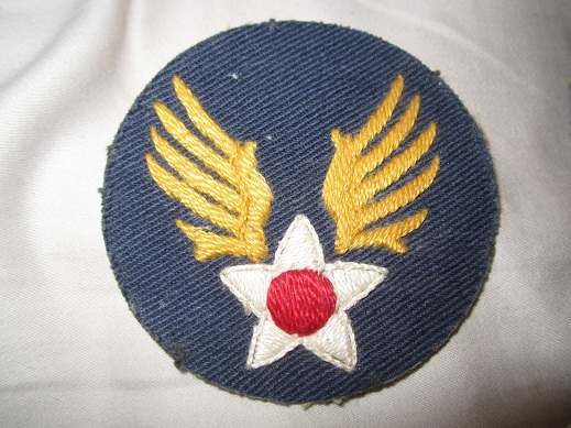 AAF Patches - ARMY AND USAAF - U.S. Militaria Forum