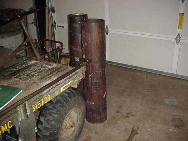 Huge brass artillery shells - FIREARMS - U.S. Militaria Forum