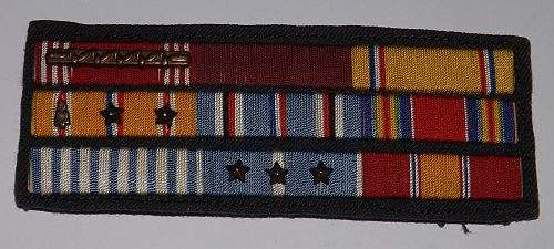 WWII to Korea Custom Ribbon Bar - MEDALS & DECORATIONS - U.S. Militaria ...
