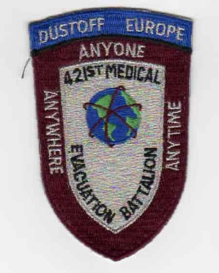 Army "DUSTOFF" (Air Ambulance) Patches-- any interest? - ARMY AND USAAF ...