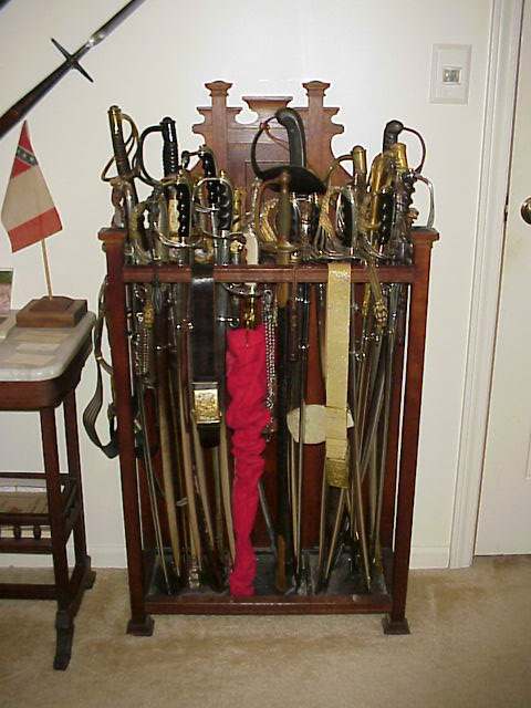 Displaying and hanging swords - EDGED WEAPONS - U.S. Militaria Forum