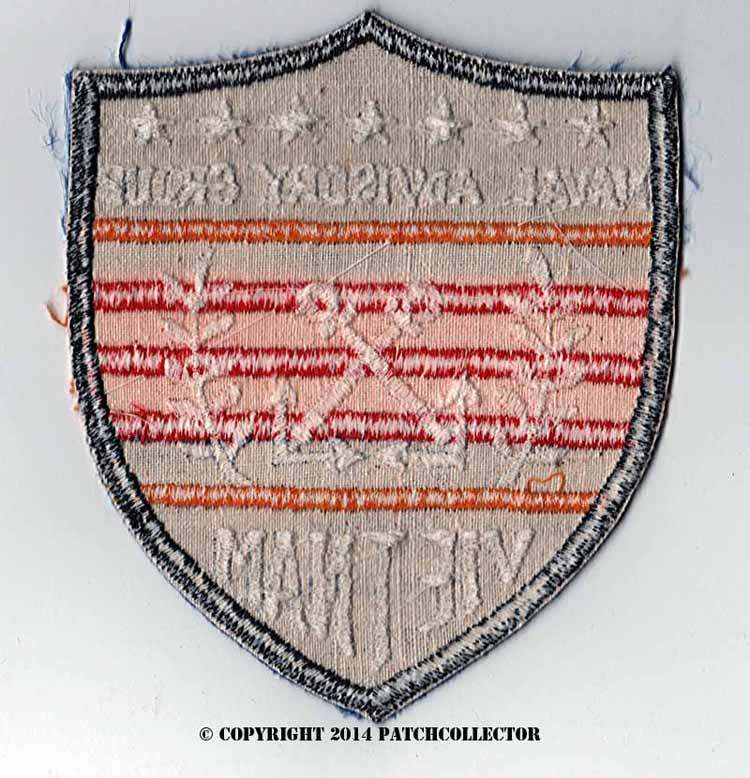 A theatre made Naval Advisory Group Vietnam patch - NAVY, COAST GUARD ...