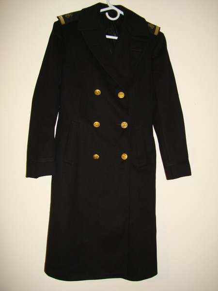 Navy Nursing Corps Winter Overcoat - WOMEN'S SERVICES - U.S. Militaria ...