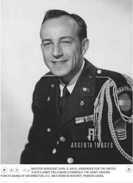 Army Band Sergeant Wearing Officer Branch Insignia - BRANCH OF SERVICE ...