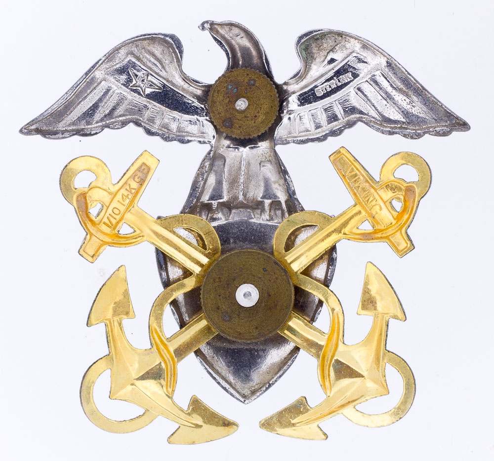 Pre 1941 Left Facing USN Officer's Hat Devices - Page 2 - NAVY, MARINE ...