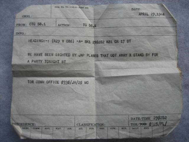 Interesting WWII Telegram/Message - EPHEMERA, PHOTOGRAPHS & MILITARY ...