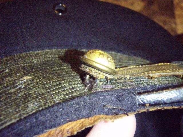 Pennsylvania National Guard Officer's M-1902 Blue Bell Crown Cap ...