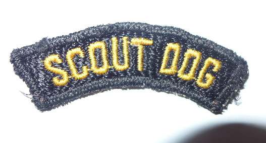 Scout dog tab question. - ARMY AND USAAF - U.S. Militaria Forum