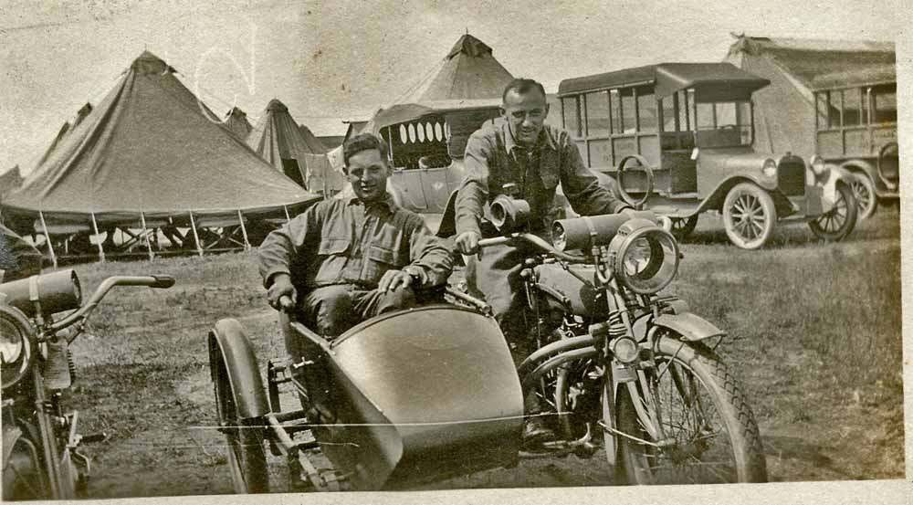 WW1 Motorcycle & Sidecar Photo - MILITARY VEHICLES - U.S. Militaria Forum