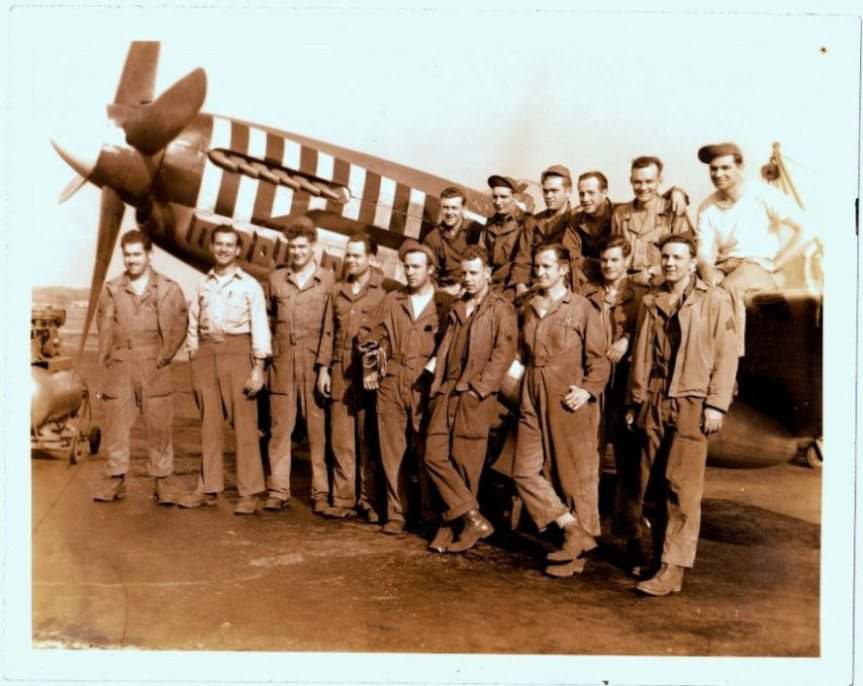Cpl. Ruckel, Engineering Crew 77th FS, 20th FG - GROUPINGS PAGE - U.S ...