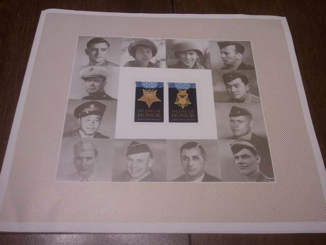 WW2 Medal of Honor stamps - EPHEMERA, PHOTOGRAPHS & MILITARY ARTWORK ...