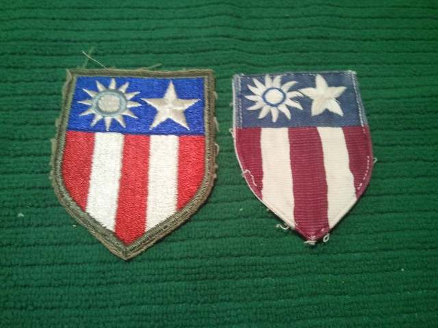 A start to a CBI patch guide! - ARMY AND USAAF - U.S. Militaria Forum