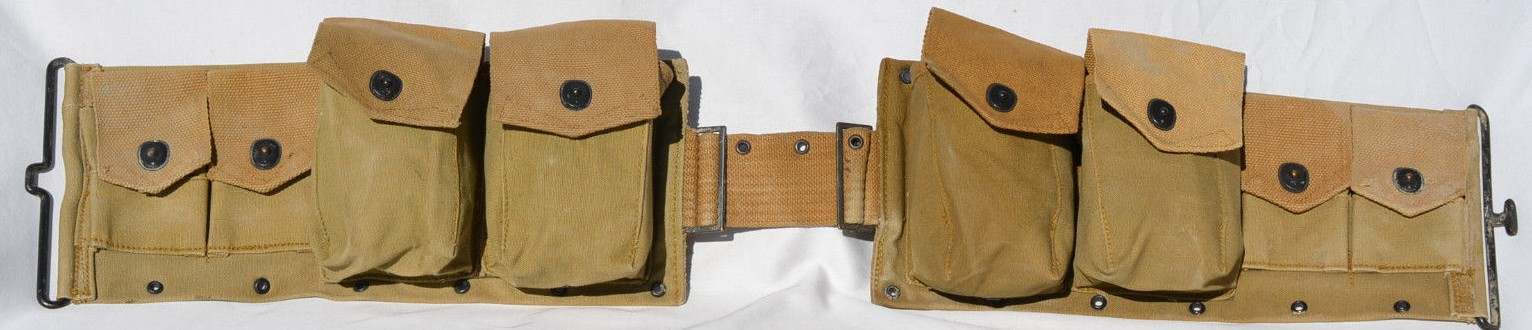 A pair of BAR belts....WW1 / WW2. - FIELD & PERSONAL GEAR SECTION - U.S ...