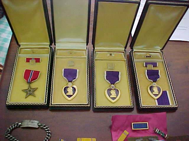 VERY COMPLETE D-DAY MEDAL & DOCUMENT GROUPING - MEDALS & DECORATIONS ...