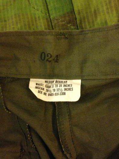 NOS OG - 107 3rd pattern trousers // 5th pattern - UNIFORMS - U.S ...