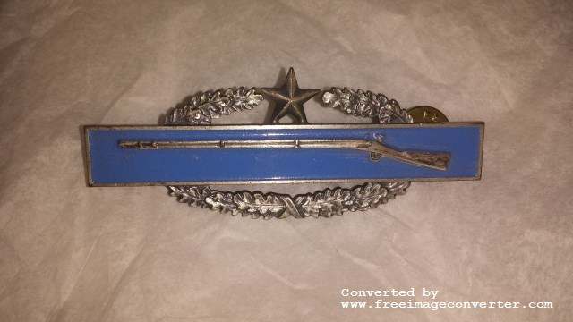 Triple Award Combat Infantryman Badge - COMBAT / EXPERT INFANTRY BADGE ...