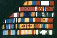 Unknown Ribbon Worn By Gen. Maxwell R. Thurman - MEDALS & DECORATIONS ...