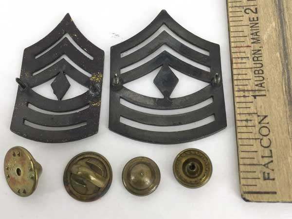 Post-Korea USMC Metal Chevrons - MARINES - U.S. Militaria Forum