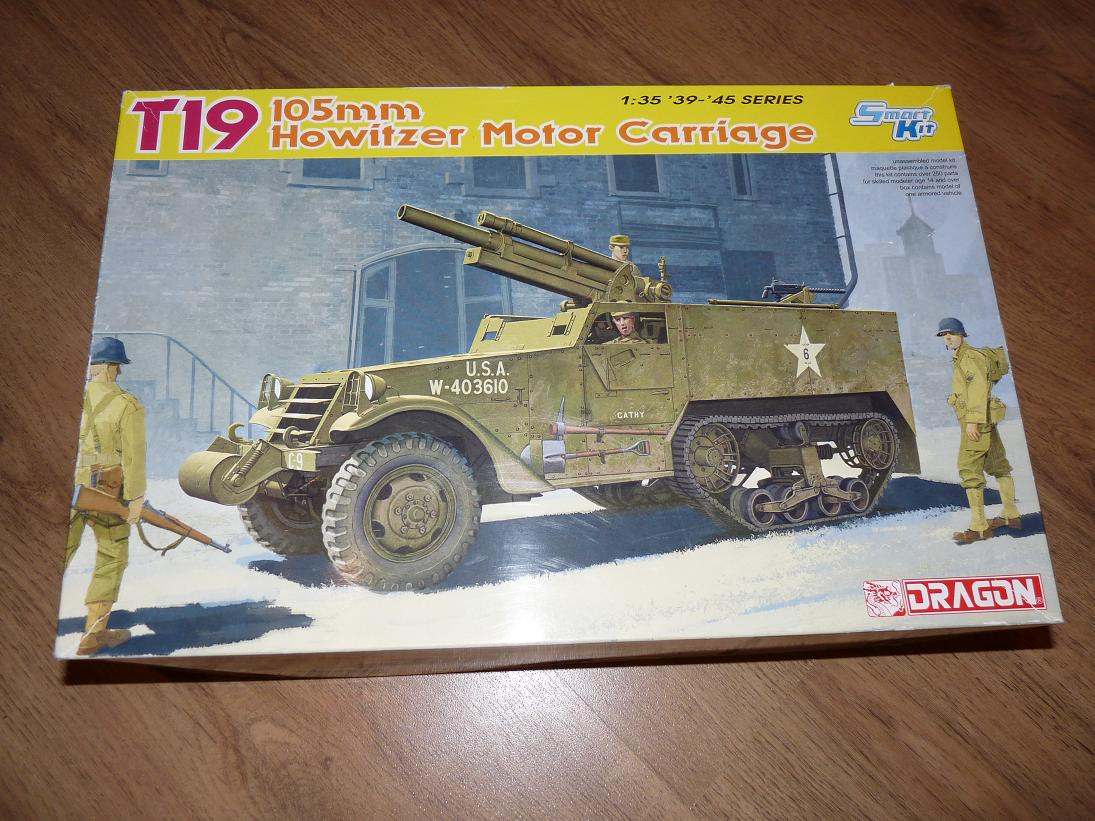 T19 105mm Howitzer Motor Carriage in 1/35 by Dragon - MODELING - U.S ...