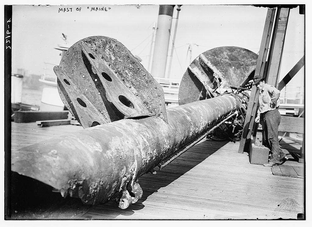 U.S.S. Maine - 1898-1912 Wreck Photos - MILITARY SHIPS AND VESSELS - U ...