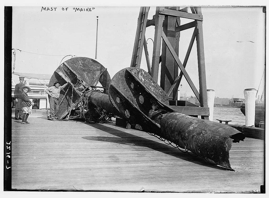 U.S.S. Maine - 1898-1912 Wreck Photos - MILITARY SHIPS AND VESSELS - U ...