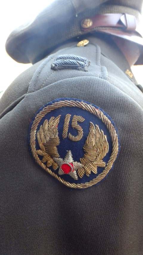 NICE ALL BULLION 15TH AAF NAVIGATOR SILVER STAR UNIFORM - UNIFORMS - U ...