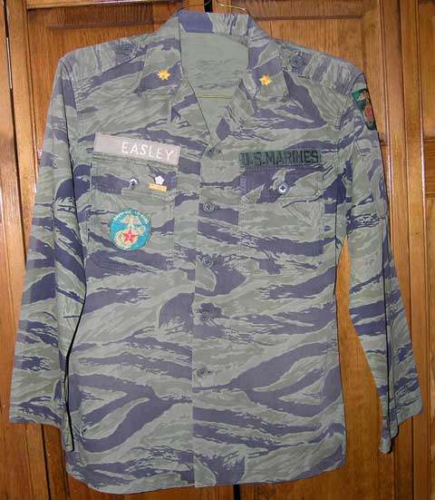 Maj. Easley - USMC Advisor Easter Offensive - CAMOUFLAGE UNIFORMS - U.S ...