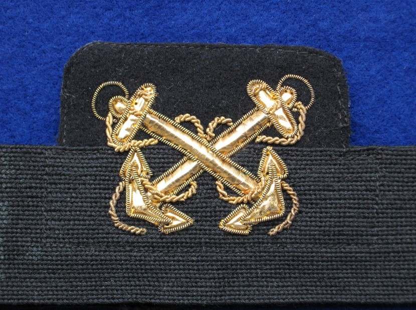 Navy Bullion WO Hat Badge. - NAVY, MARINE CORPS, COAST GUARD - U.S ...
