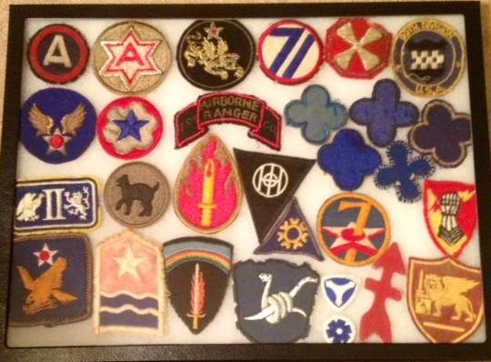 A little bit of my patch collection - ARMY AND USAAF - U.S. Militaria Forum