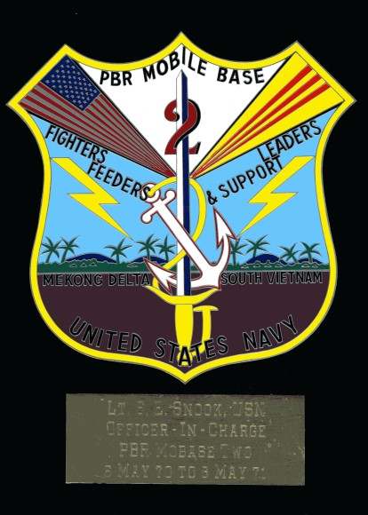 A Vietnam war era PBR Mobile Base Two patch - NAVY, COAST GUARD AND ...