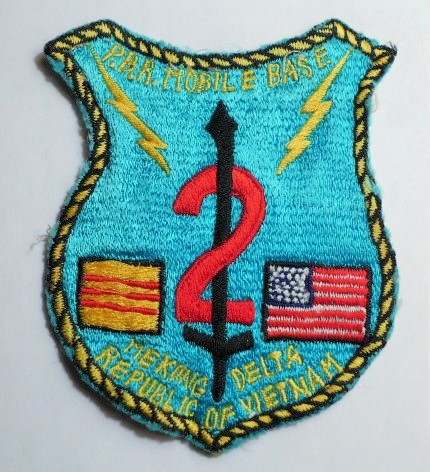 A Vietnam war era PBR Mobile Base Two patch - NAVY, COAST GUARD AND ...