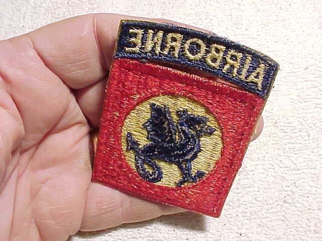 Airborne Patch - ARMY AND USAAF - U.S. Militaria Forum