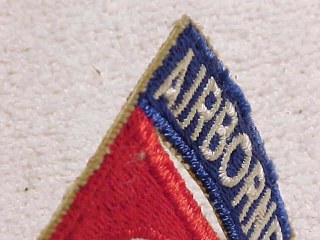 Airborne Patch - ARMY AND USAAF - U.S. Militaria Forum