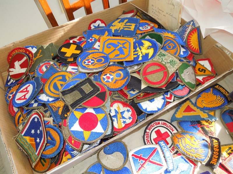 MASSIVE WWII Patch Collection - ARMY AND USAAF - U.S. Militaria Forum