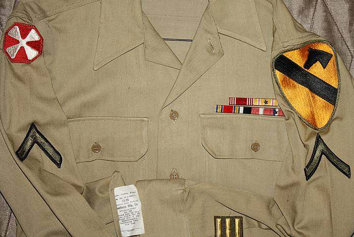 Cool 1st Cav shirt - UNIFORMS - U.S. Militaria Forum